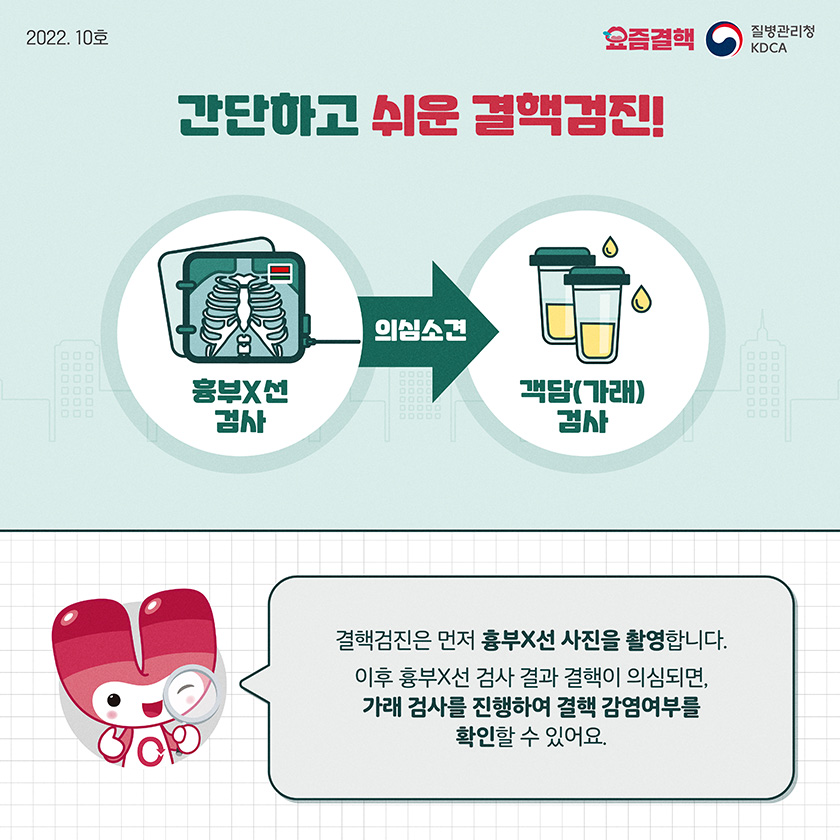 어르신 결핵검진 카드뉴스 홍보자료 알림·자료 질병관리청